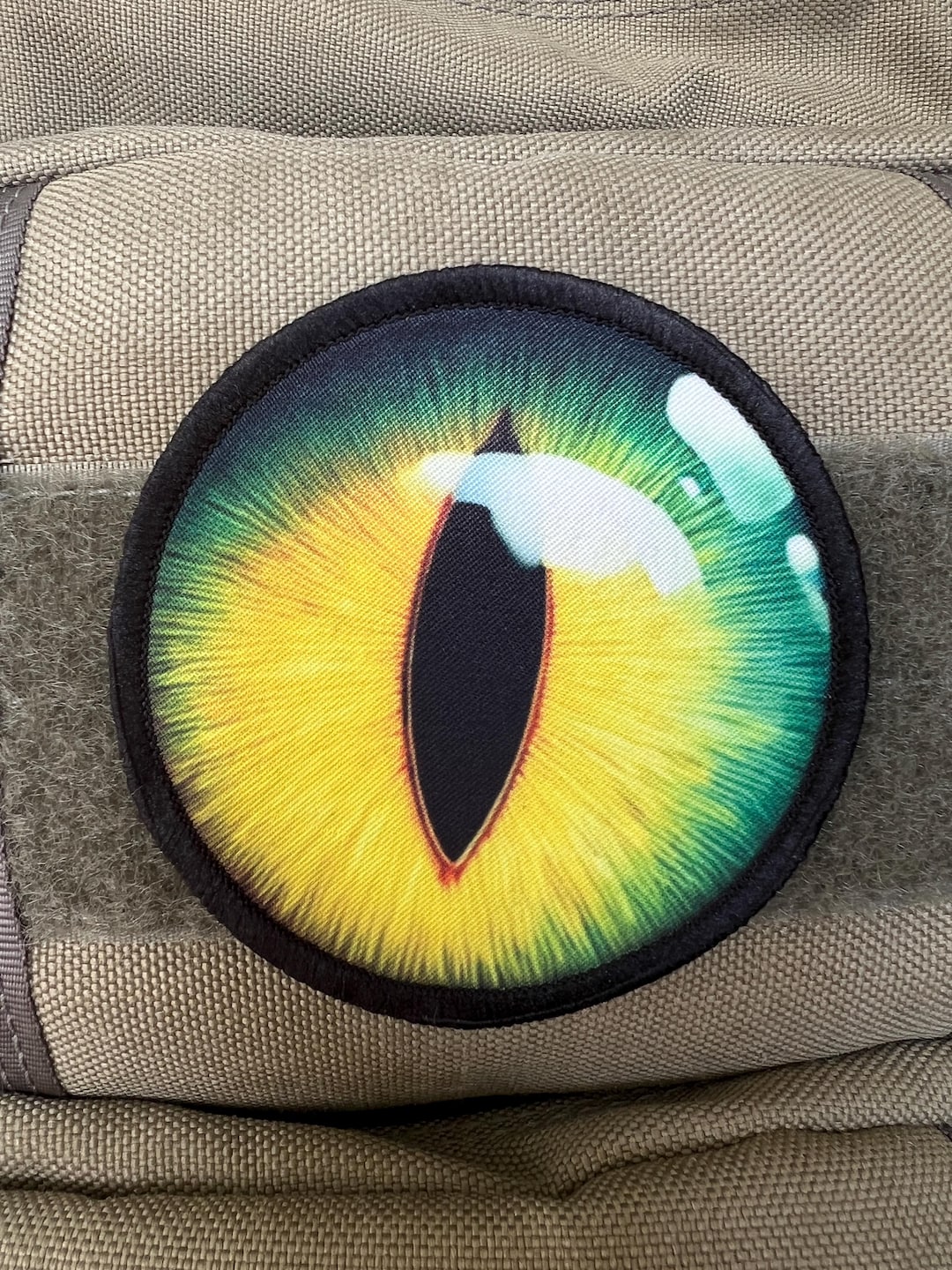 Cat's Eye Morale Patch- Hook and Loop Patch Made in the USA! - Etsy