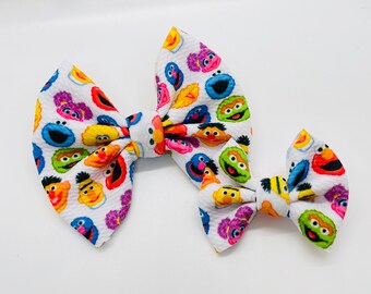 Elmo Bow - Etsy
