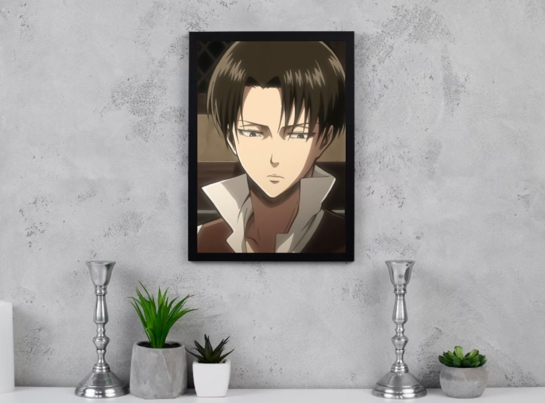 Anime Poster Levi Ackerman From Atack of Titan. Print on Plastic ...