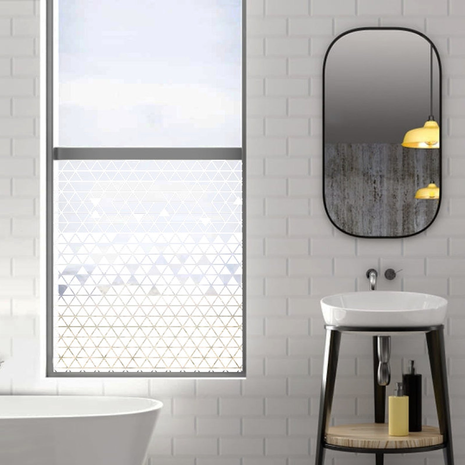 Window Privacy Film 47 White Decorative Frosted Film Etched Glassfilm ...