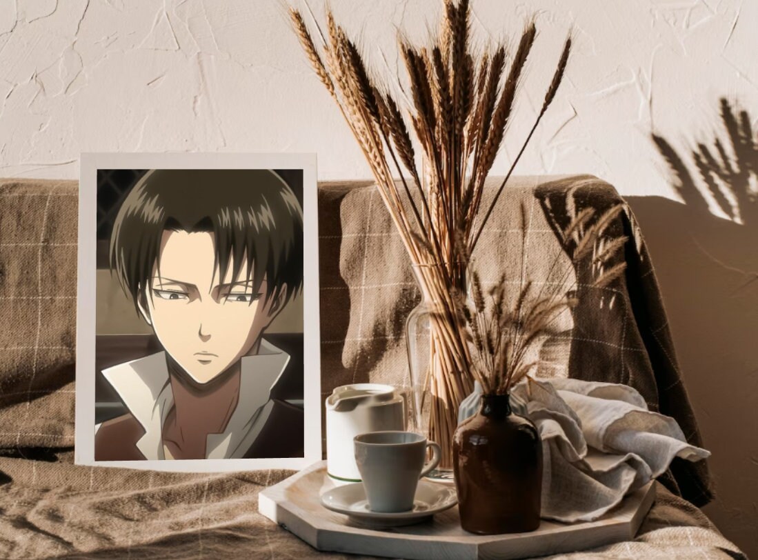 Anime Poster Levi Ackerman From Atack of Titan. Print on Plastic ...