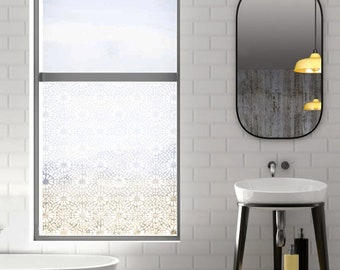 Window Privacy Film 47 White Decorative Frosted Film Etched Glassfilm ...