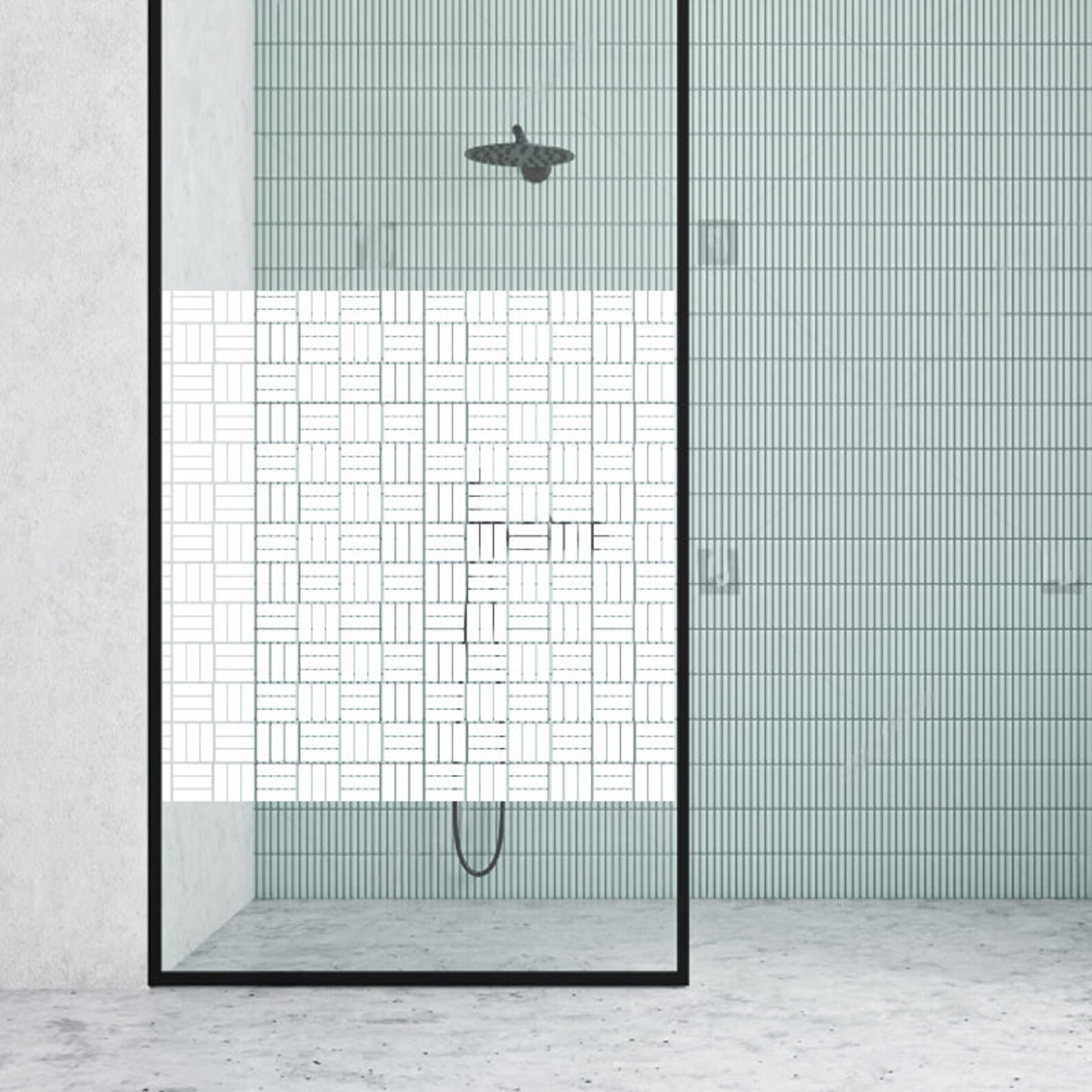 Window Privacy Film 17 White Decorative Frosted Film Etched Glassfilm ...