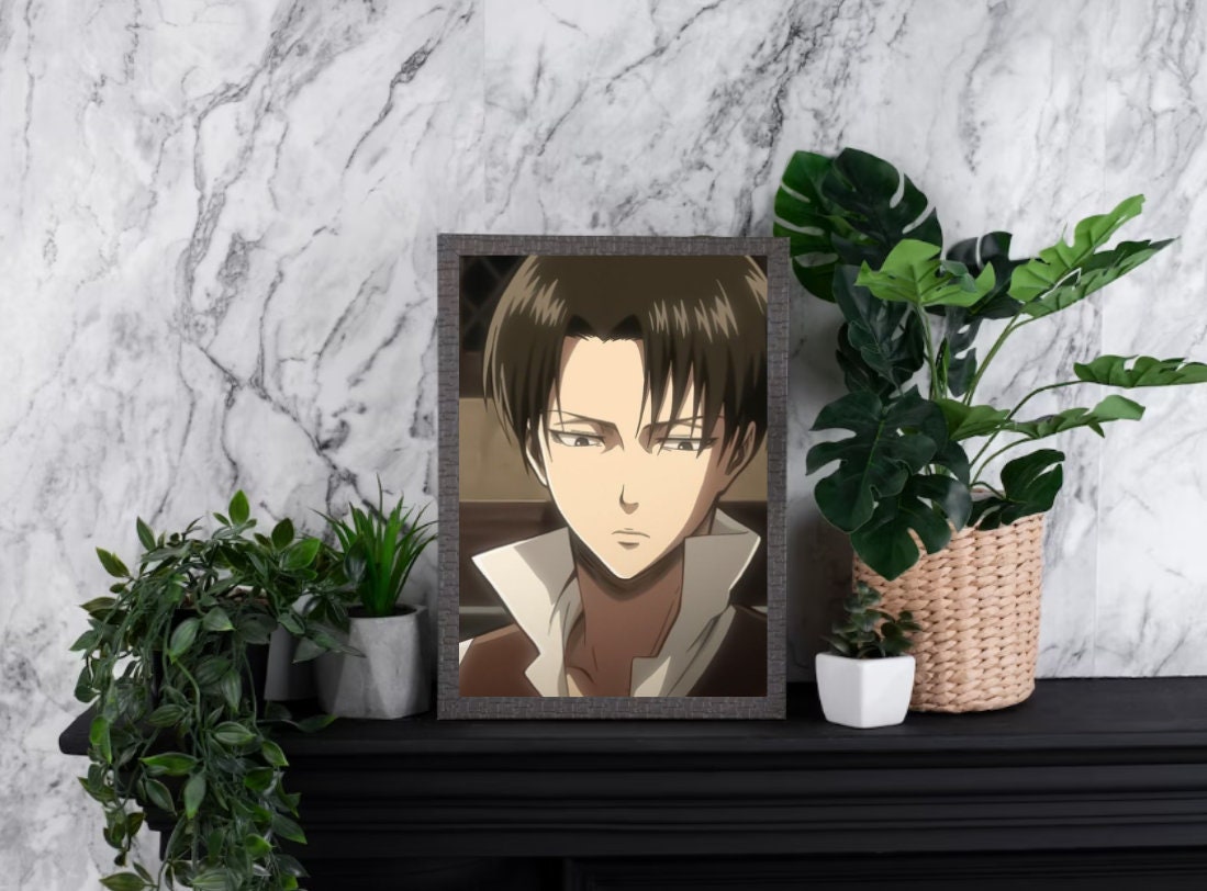 Anime Poster Levi Ackerman From Atack of Titan. Print on Plastic ...