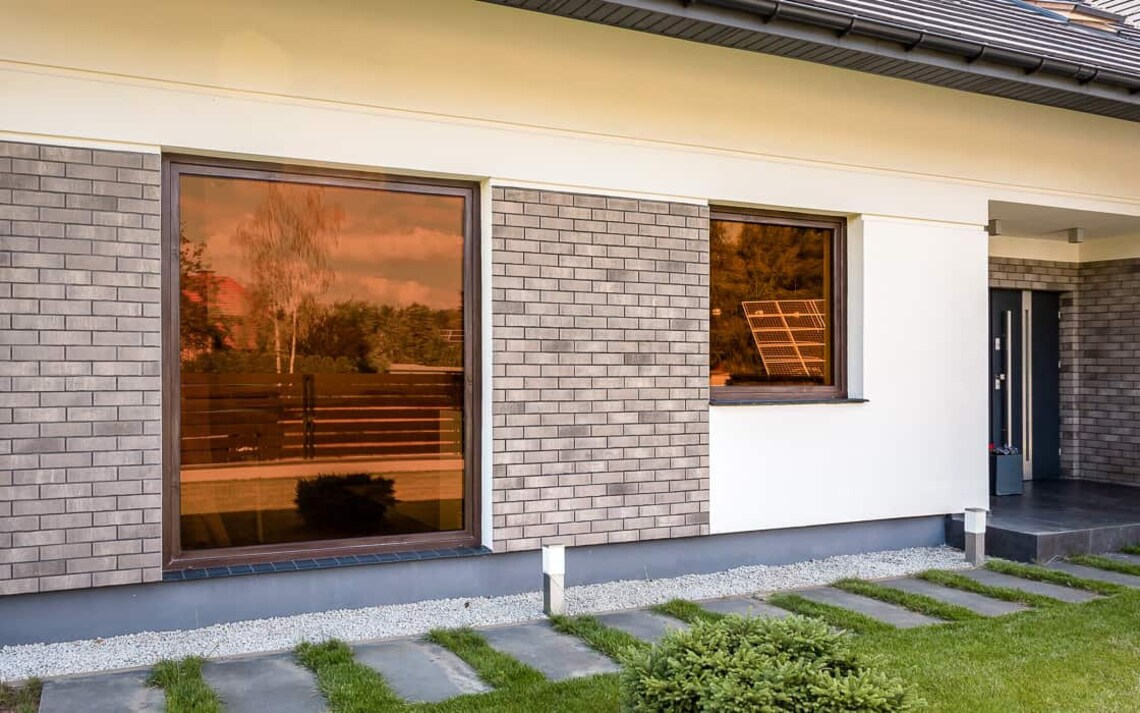 Bronze Mirror Window Film, Window Reflective Film Tinting Film Bronze ...