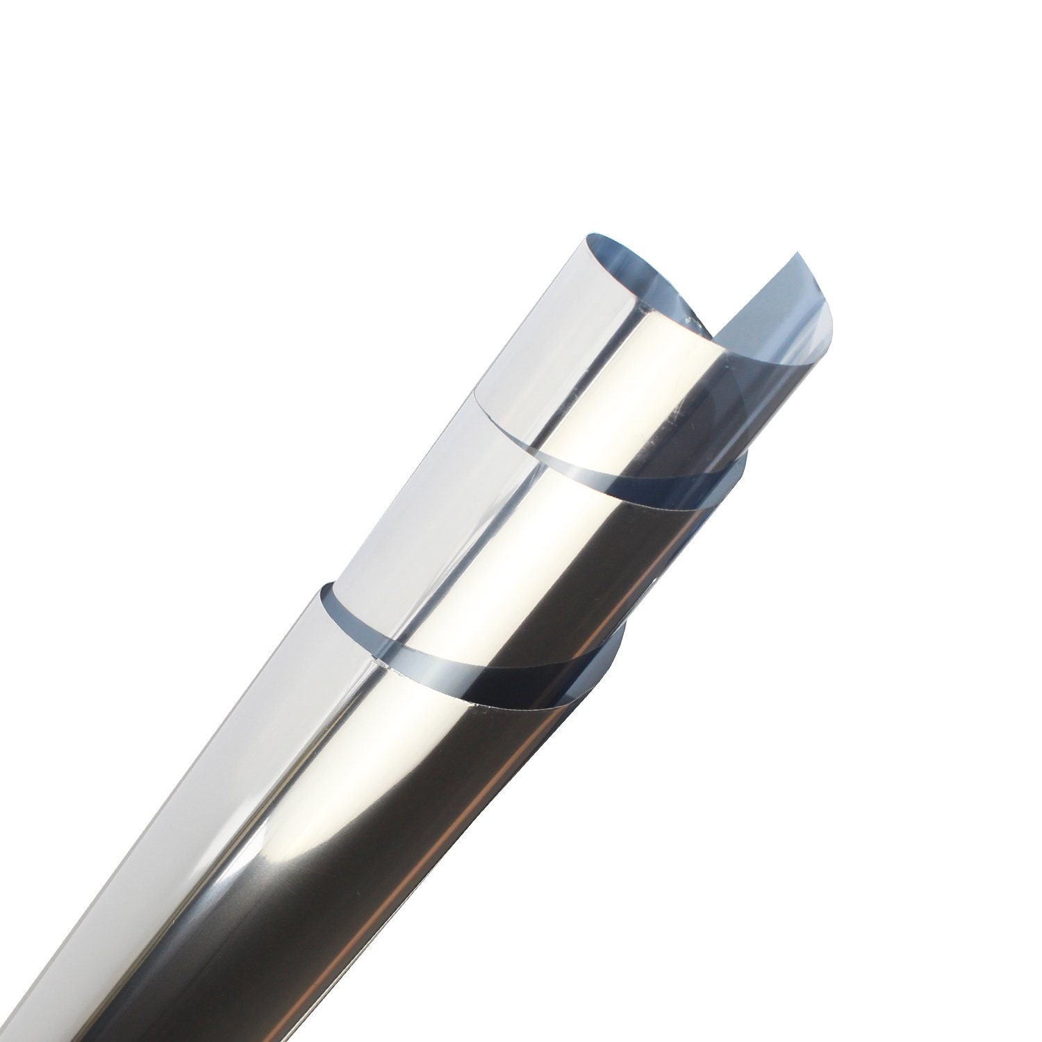 Silver Mirror Window Film, Window Reflective Film Tinting Film Silver ...