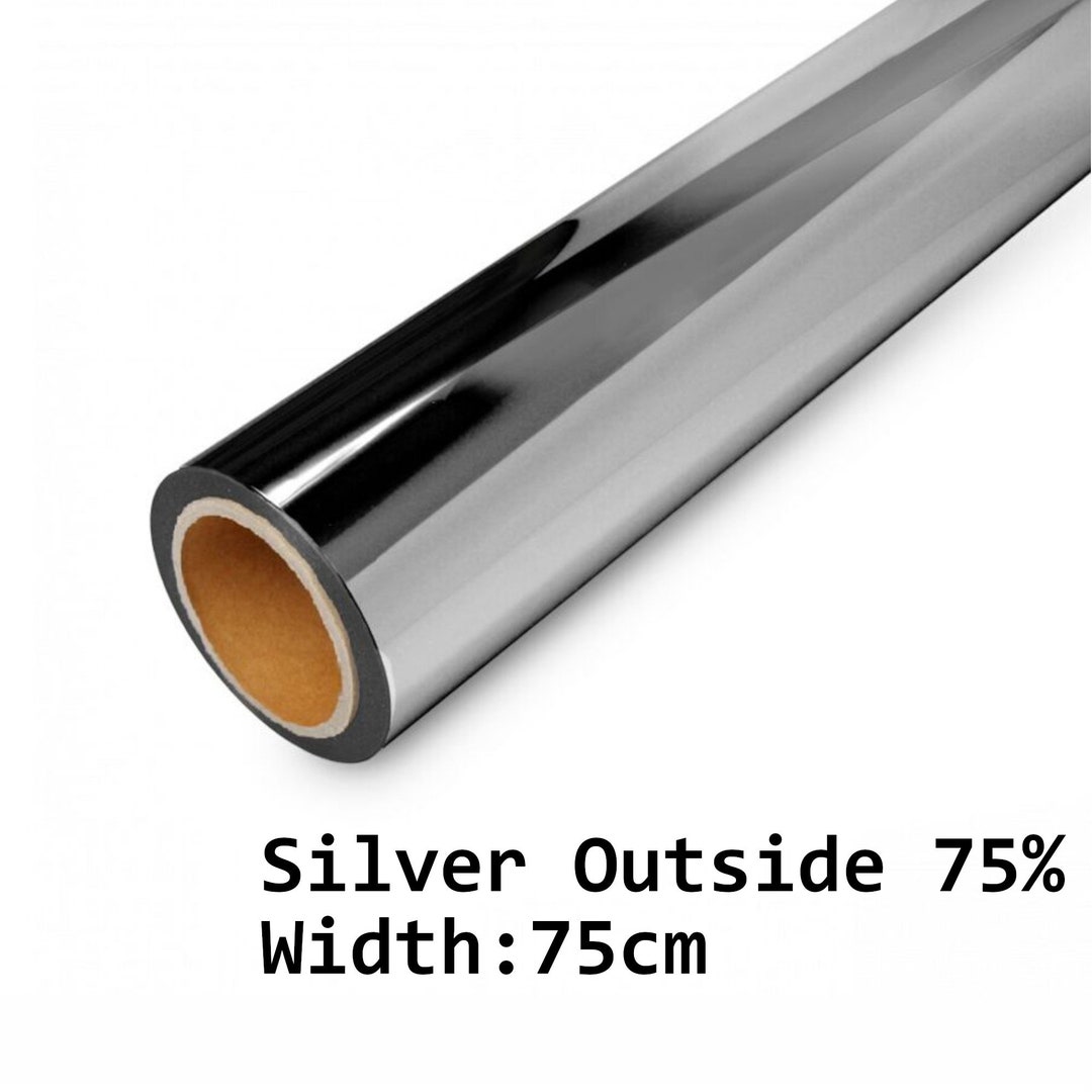 Silver Mirror Window Film, Outside Window Reflective Film, Tinting Film ...
