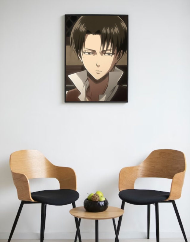 Anime Poster Levi Ackerman From Atack of Titan. Print on Plastic ...