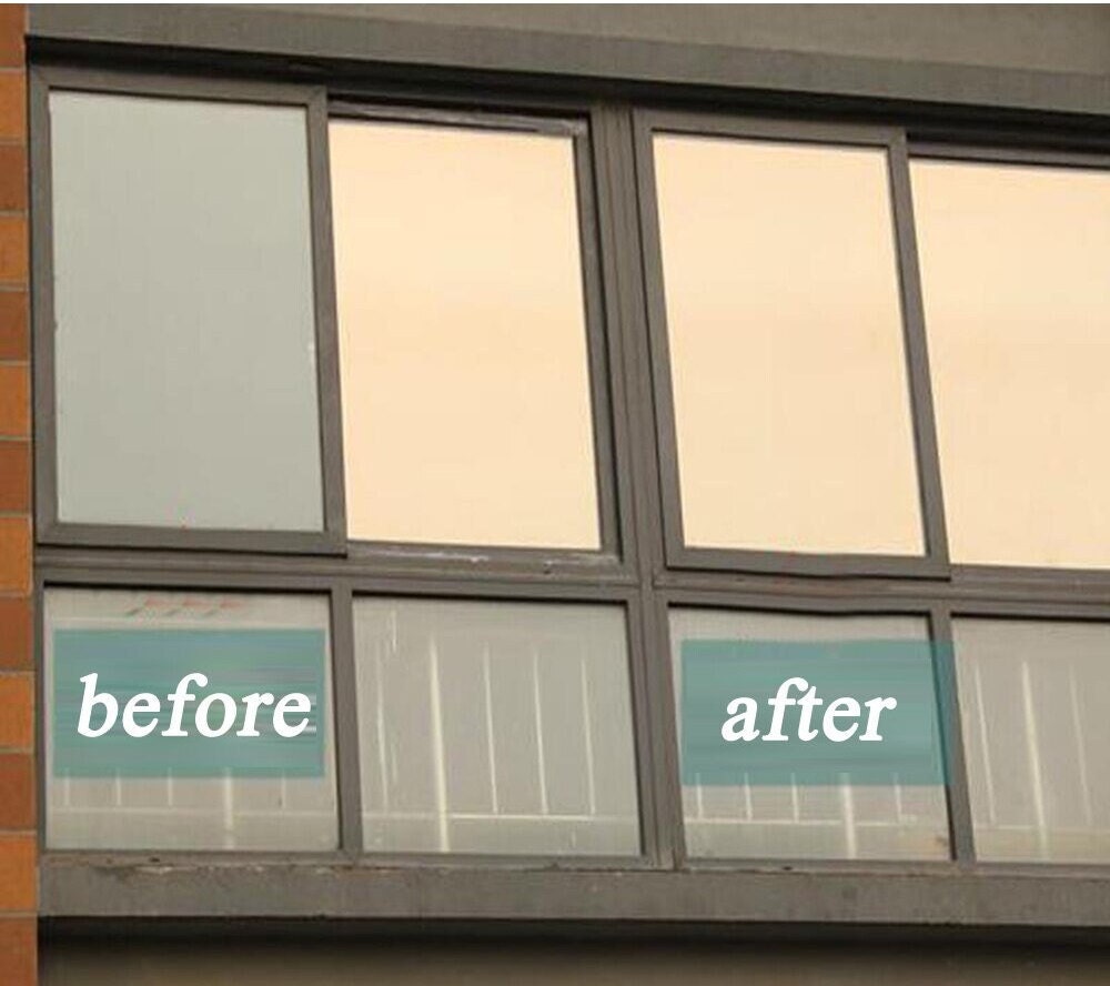 Bronze Mirror Window Film, Window Reflective Film Tinting Film Bronze ...