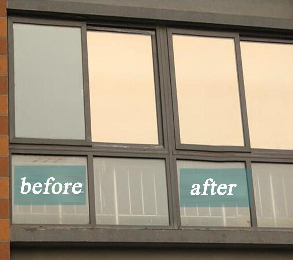 Bronze Mirror Window Film, Window Reflective Film Tinting Film Bronze ...