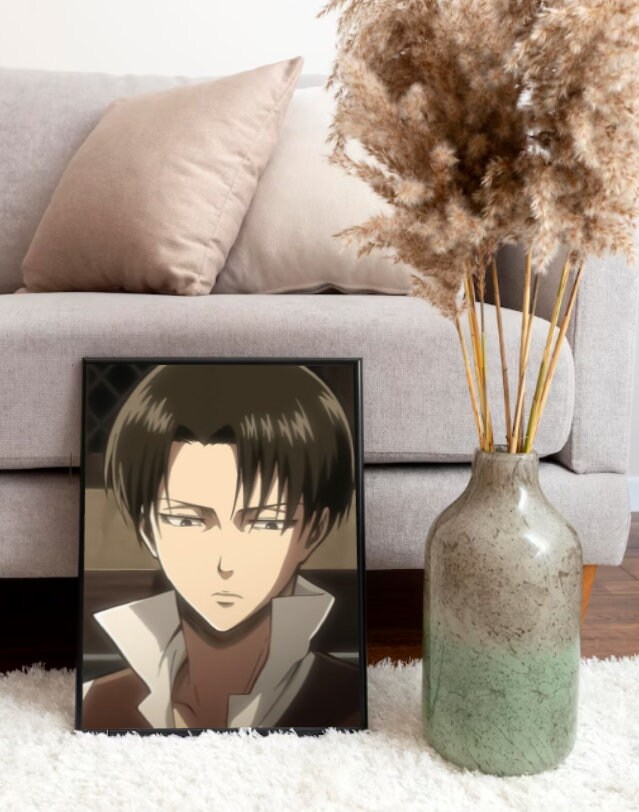 Anime Poster Levi Ackerman From Atack of Titan. Print on Plastic ...