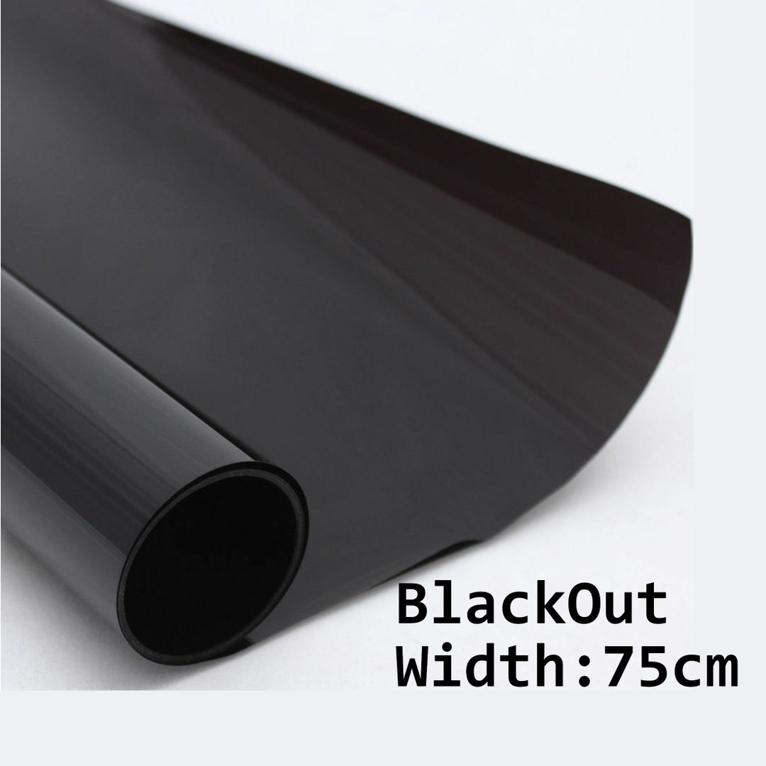 Black Window Toning Film, Decorative Film, Sun Blocking Window Tinting ...