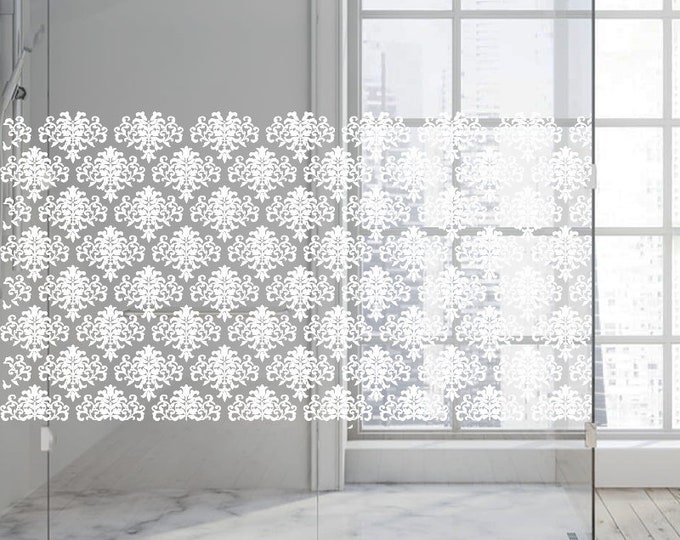 Frosted Window Film White Frost Self Adhesive Etched Sticky Back ...