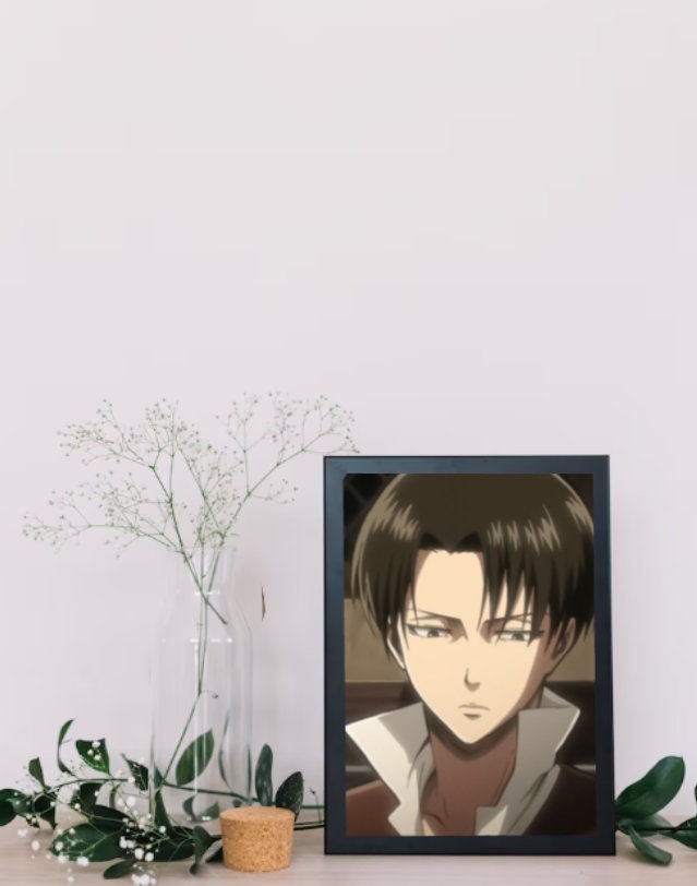 Anime Poster Levi Ackerman From Atack of Titan. Print on Plastic ...