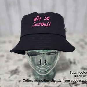 Hmm Hmm Hmm Why so Serious bucket Hat - Etsy
