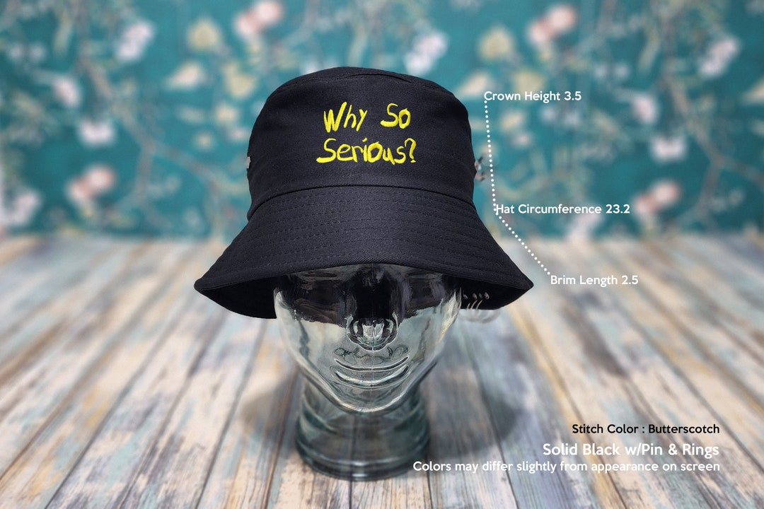 Hmm Hmm Hmm Why so Serious bucket Hat - Etsy