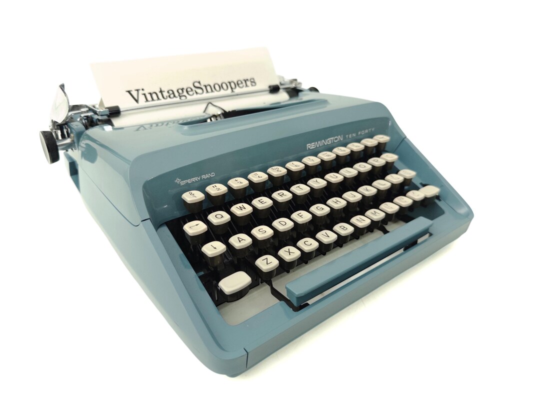 Remington Ten Forty Sperry Rand, Typewriter Revised - Working + New ...