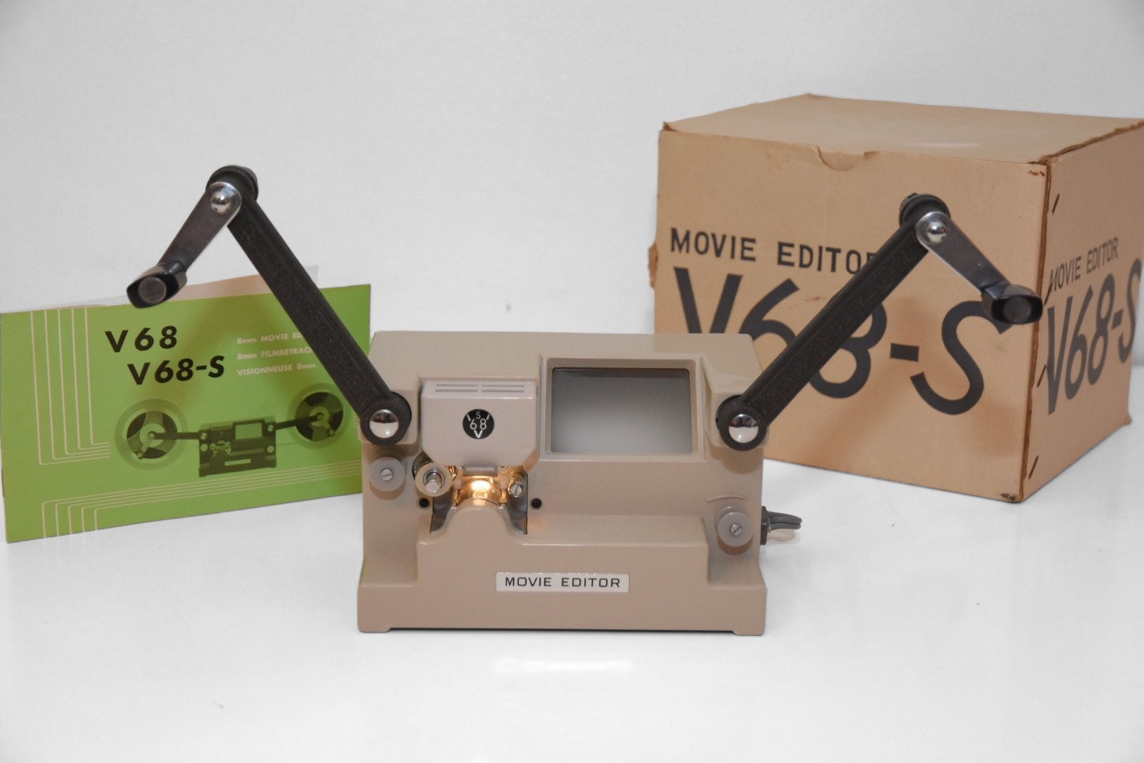 V68-S 8mm Movie Editor/viewer Made in Japan by Sansei Koki - Etsy