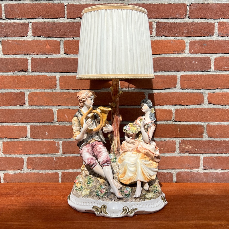 Capodimonte Lamp - Etsy