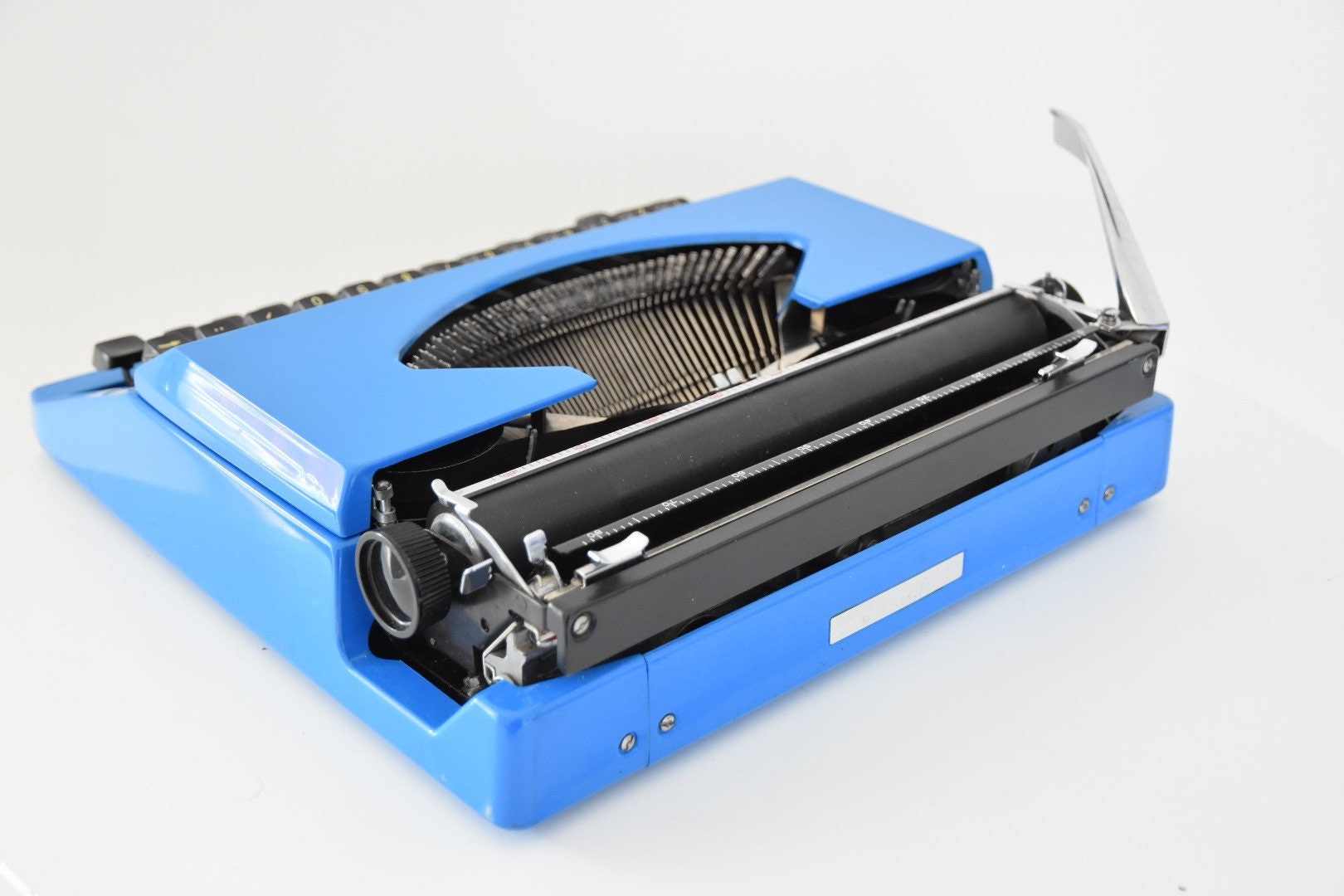 Blue Typewriter 1970s Sperry Rand Remington Tentwenty QWERTY | Etsy