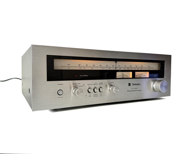 Technics ST-7600 AM/FM Stereo Tuner (1976-77) - Etsy