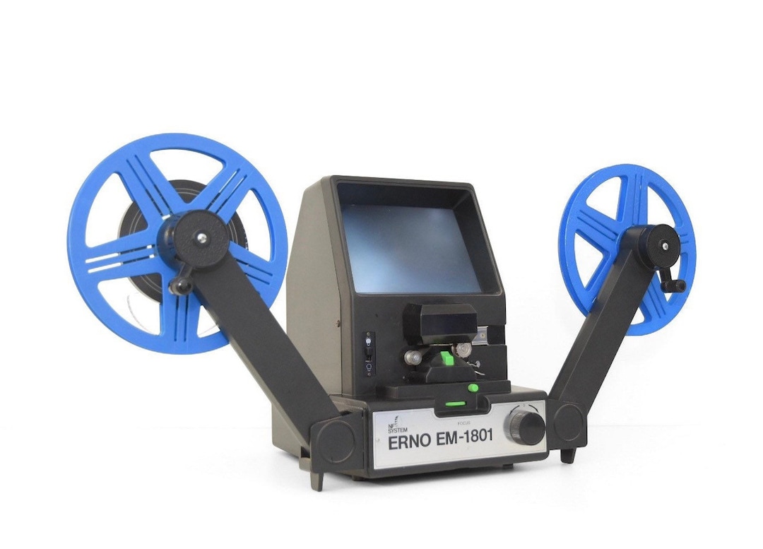 Erno EM-1801 NF Motorized 8mm Film Viewer. - Etsy