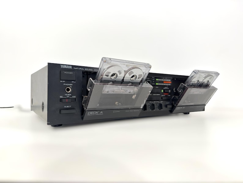 Vintage Yamaha K-222 Double Cassette Deck (1986) – Fully Functional ...