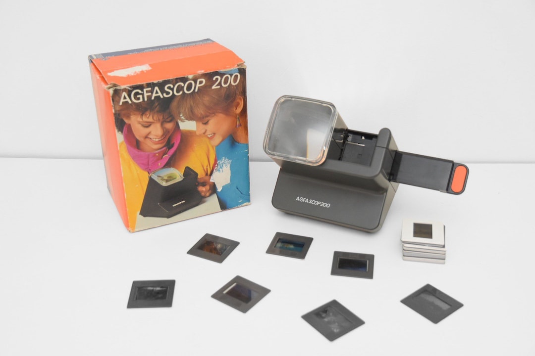Agfa, Agfascop 200 DIA Slide Viewer - Etsy