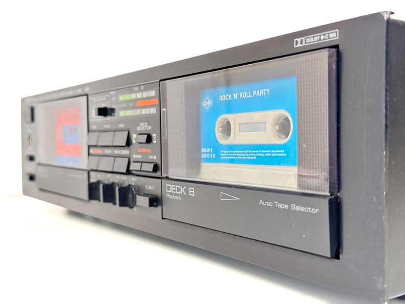 Vintage Yamaha K-222 Double Cassette Deck (1986) – Fully Functional ...