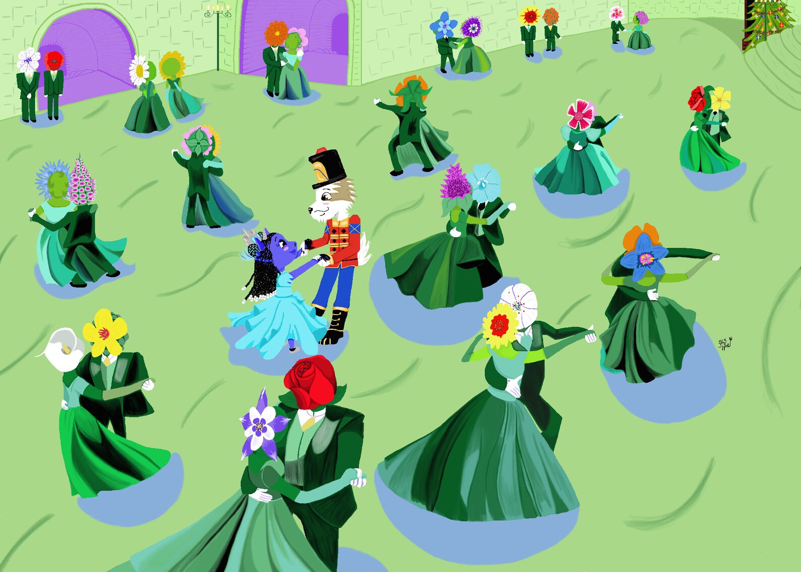 Critter Nutcracker 7: Waltz of the Flowers - Etsy