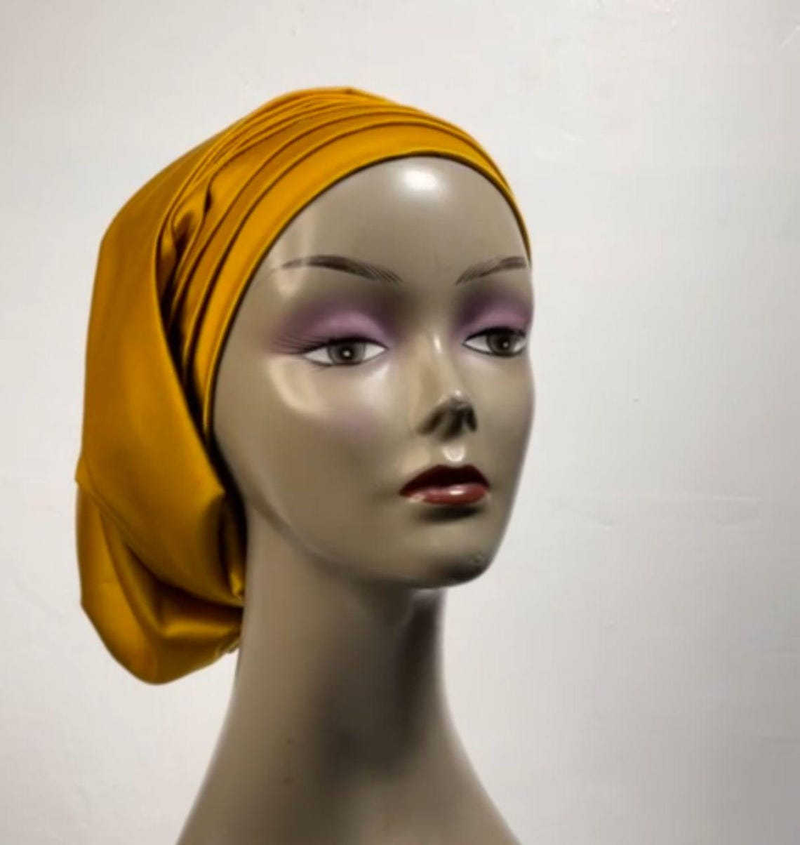 Turban Ready-to-wear Mustard Yellow Turban Head Turban - Etsy