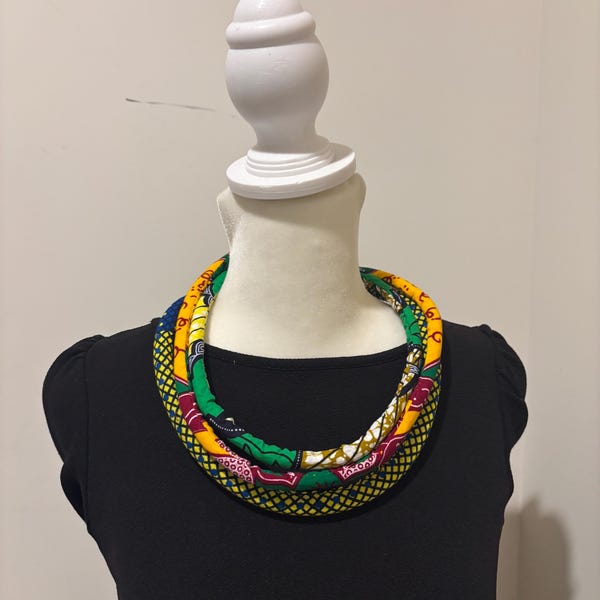 African Rope Necklace - Etsy