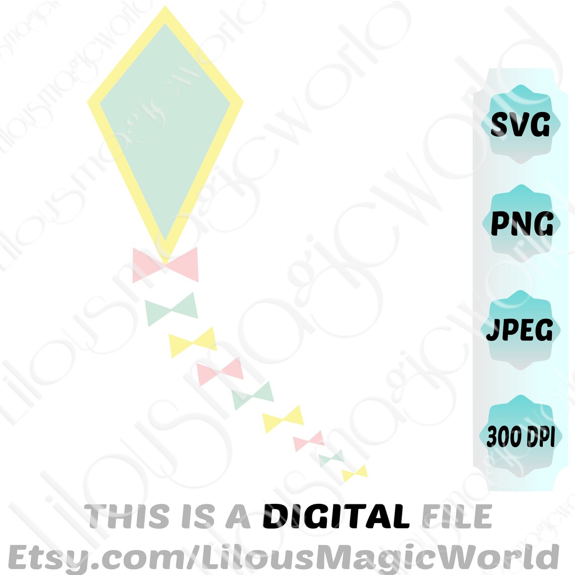 Kite SVG, Kite Clipart,cut File, Toy, Outdoor, Kite Cutting, Kite ...