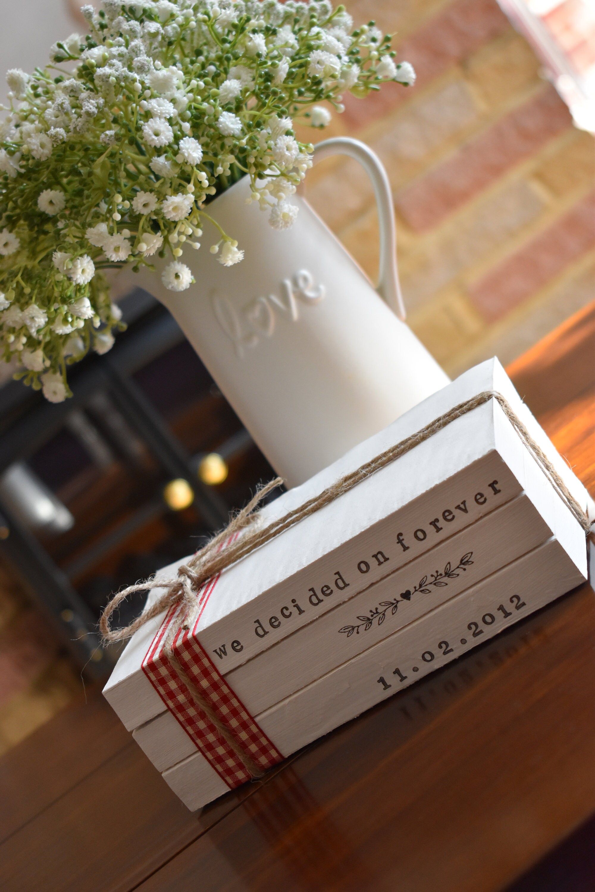 Personalised Books Painted Decorative Books Books With Names - Etsy UK