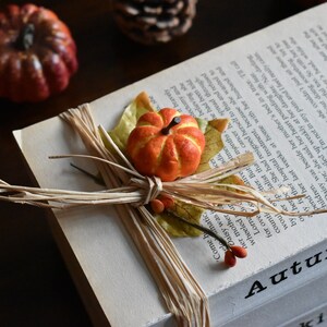 Autumn Leaves and Pumpkins Please Book Stack, Autumn Decor, Farmhouse ...