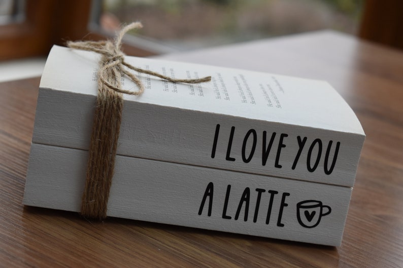 Coffee Bar Decor Coffee Tiered Tray Decor Coffee Book Stack - Etsy