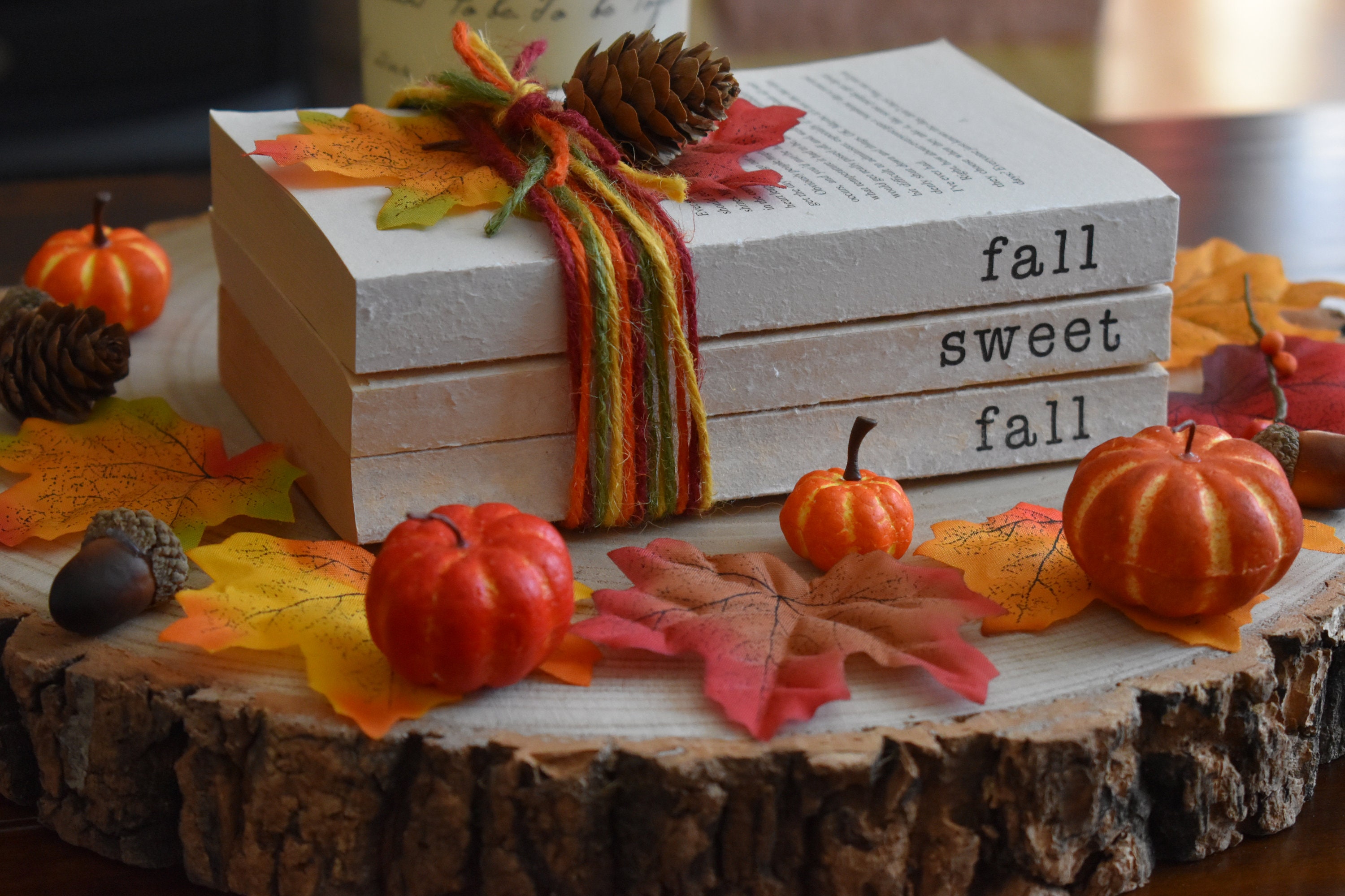 Fall sweet fall Autumn decor Fall decor Farmhouse decor | Etsy
