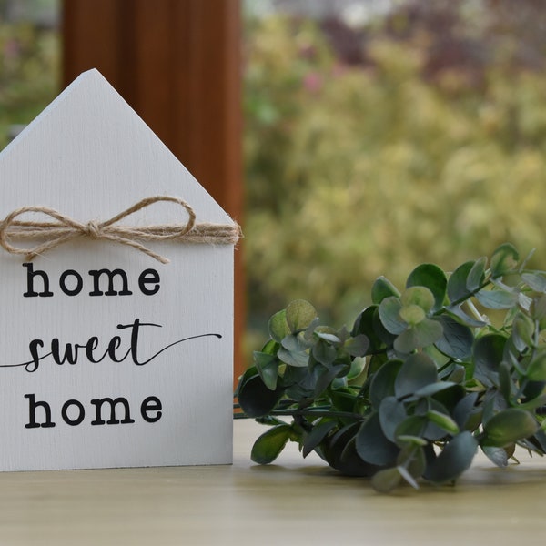 House Shaped Sign - Etsy