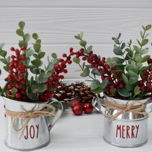 MINI Christmas Jug and Festive Berries and Greenery, Christmas Tiered ...