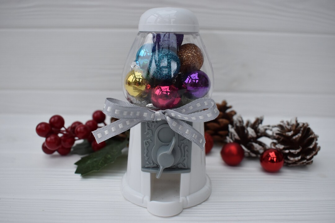 MINI Christmas Gumball Machine, Christmas Tiered Tray, Christmas ...