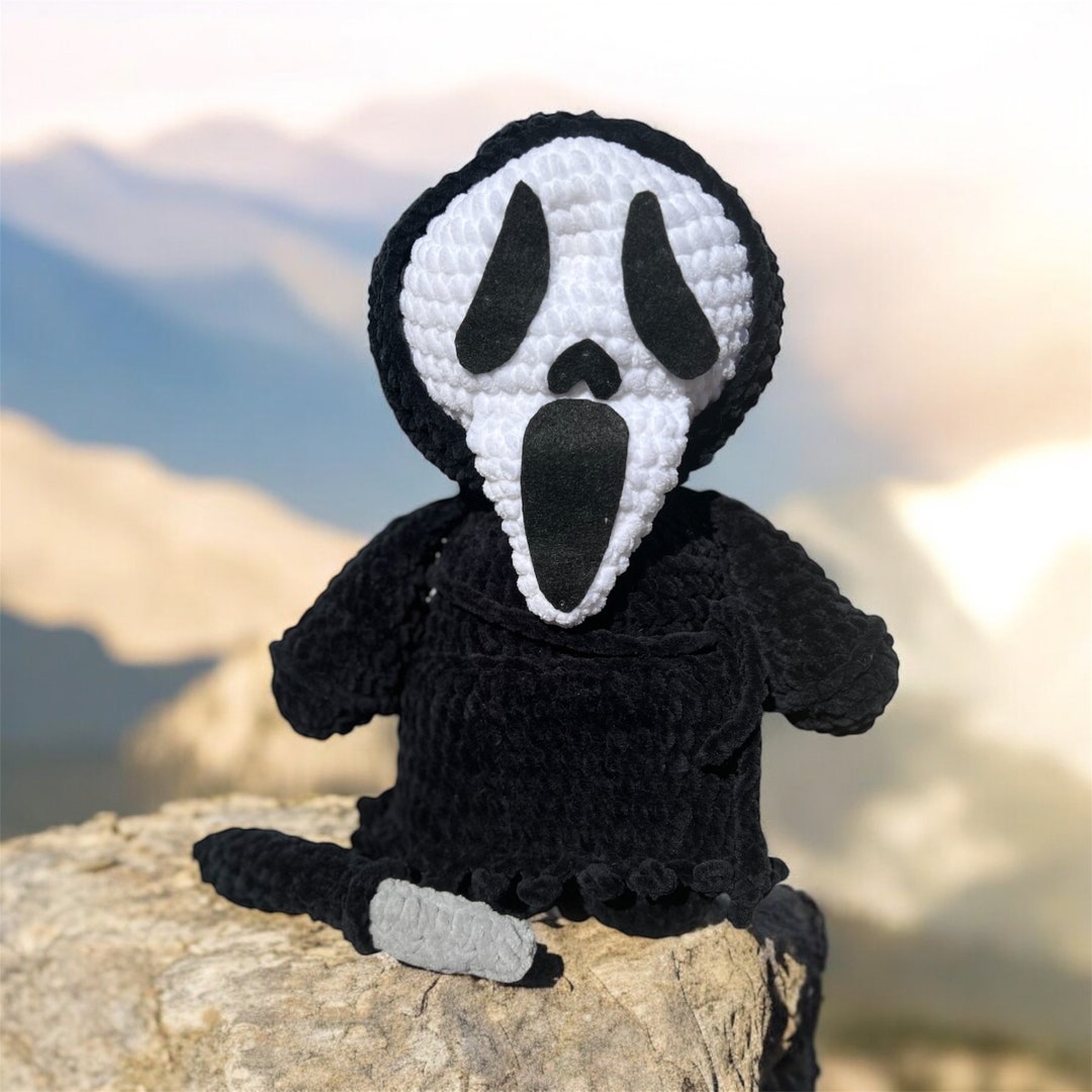 Ghostface Scream Plush Doll - Etsy UK