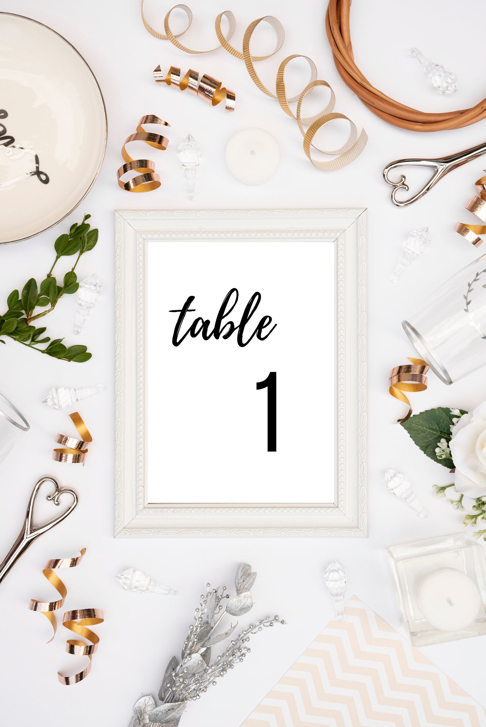 Printable Table Numbers 1-30 Black Table Numbers for Weddings - Etsy