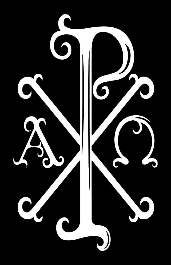 The Chi Rio With Alpha and Omega T-shirt - Etsy