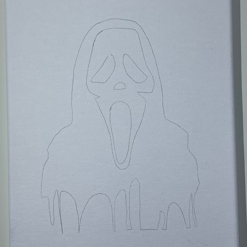 Ghostface Painting - Etsy