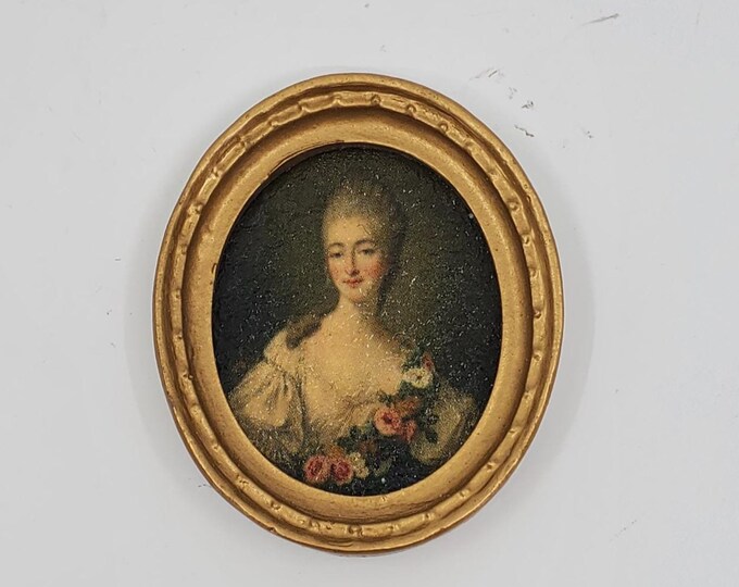 Jeanne Du Barry Portrait Miniature Portraits, French 18th Century ...
