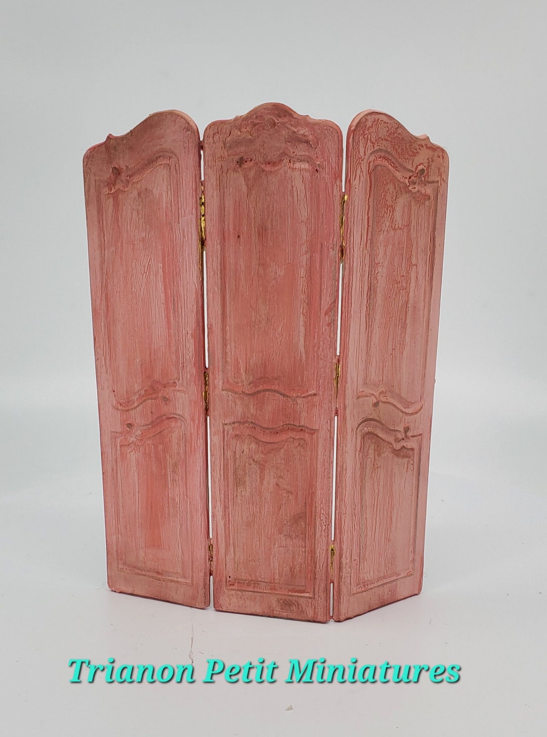 Miniature French Privacy Screen Dressing Screen - Etsy