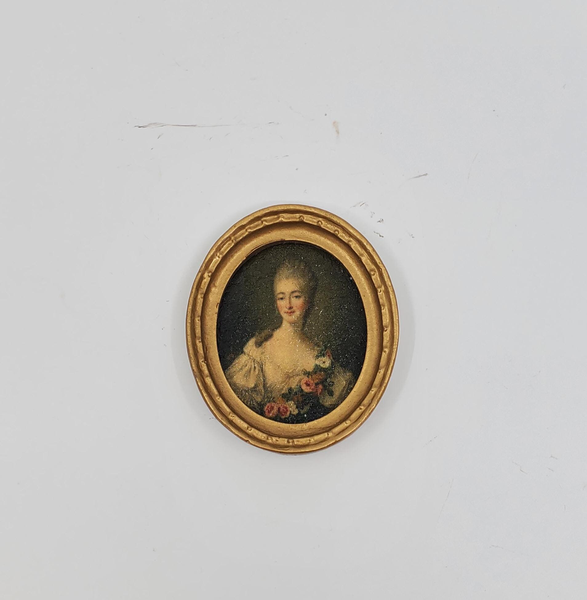 Jeanne Du Barry Portrait Miniature Portraits, French 18th Century ...