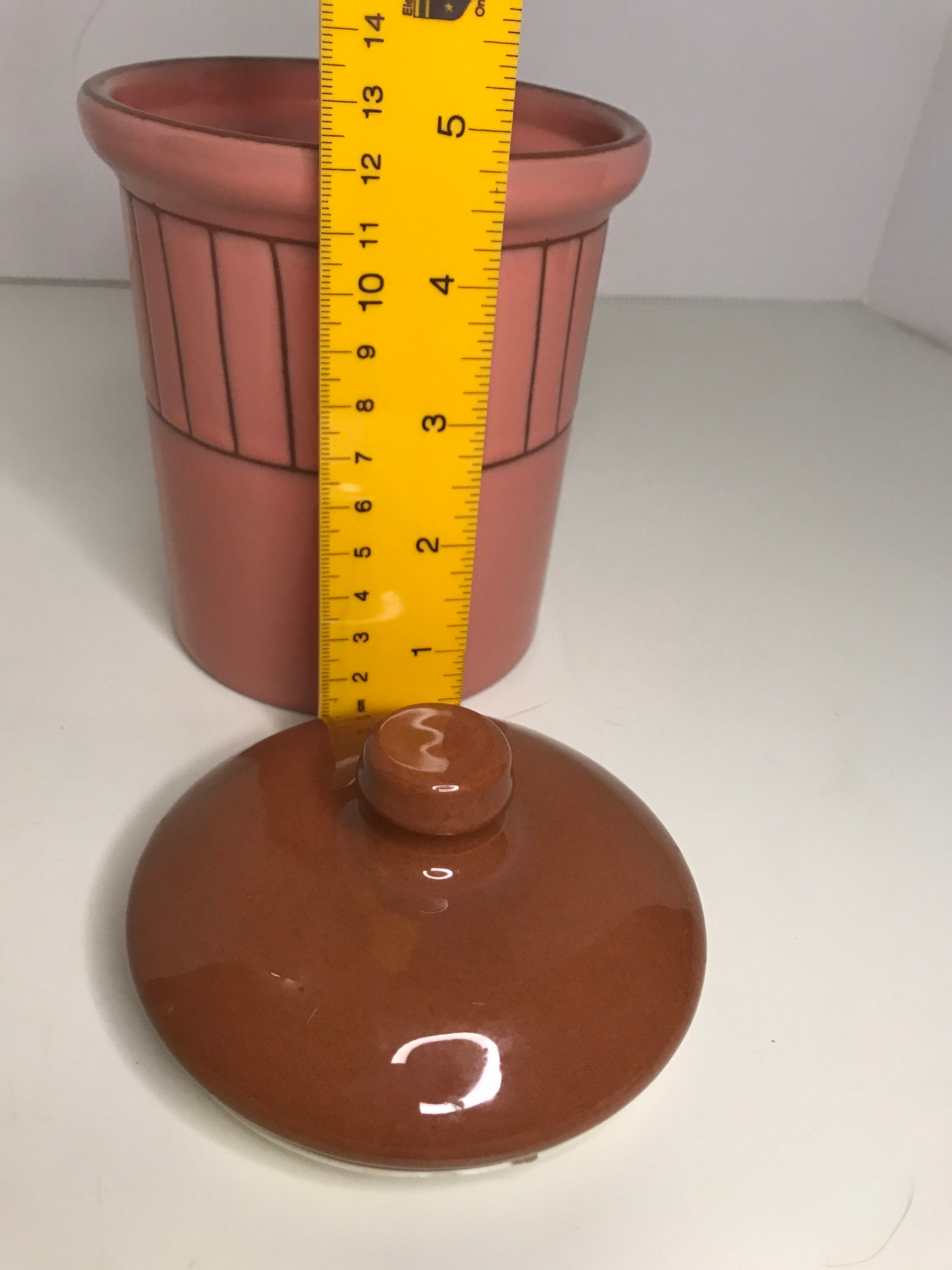 Val Do Sol Pottery Canister Made in Portugal - Etsy