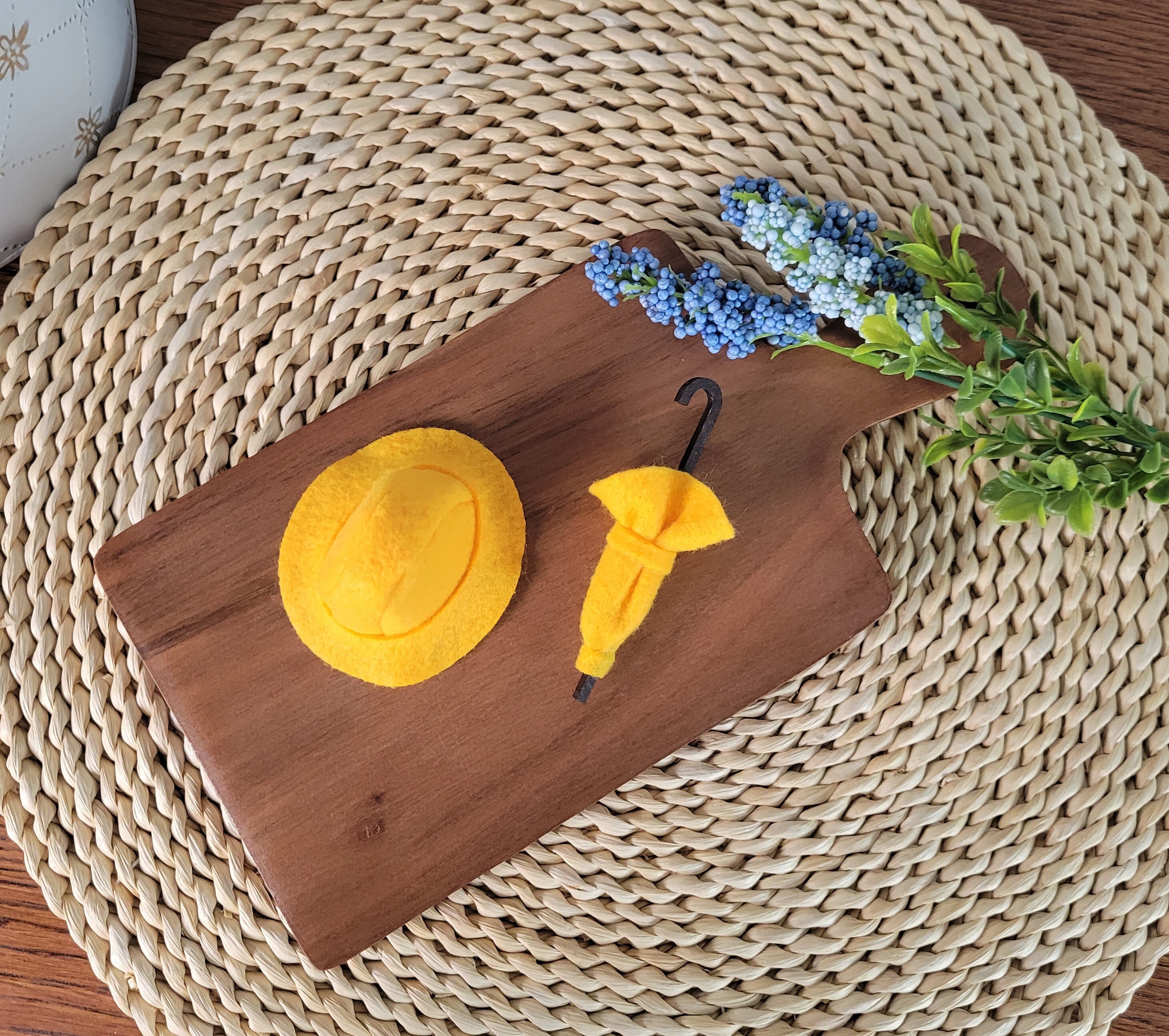 Mini Rain Hat and Umbrella Mini Rain Accessories Tiered | Etsy