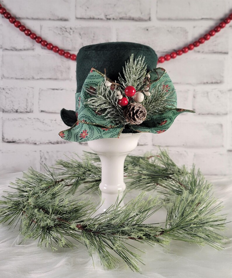 Felt Top Hat PDF Pattern: DIY Holiday Decor (6.5